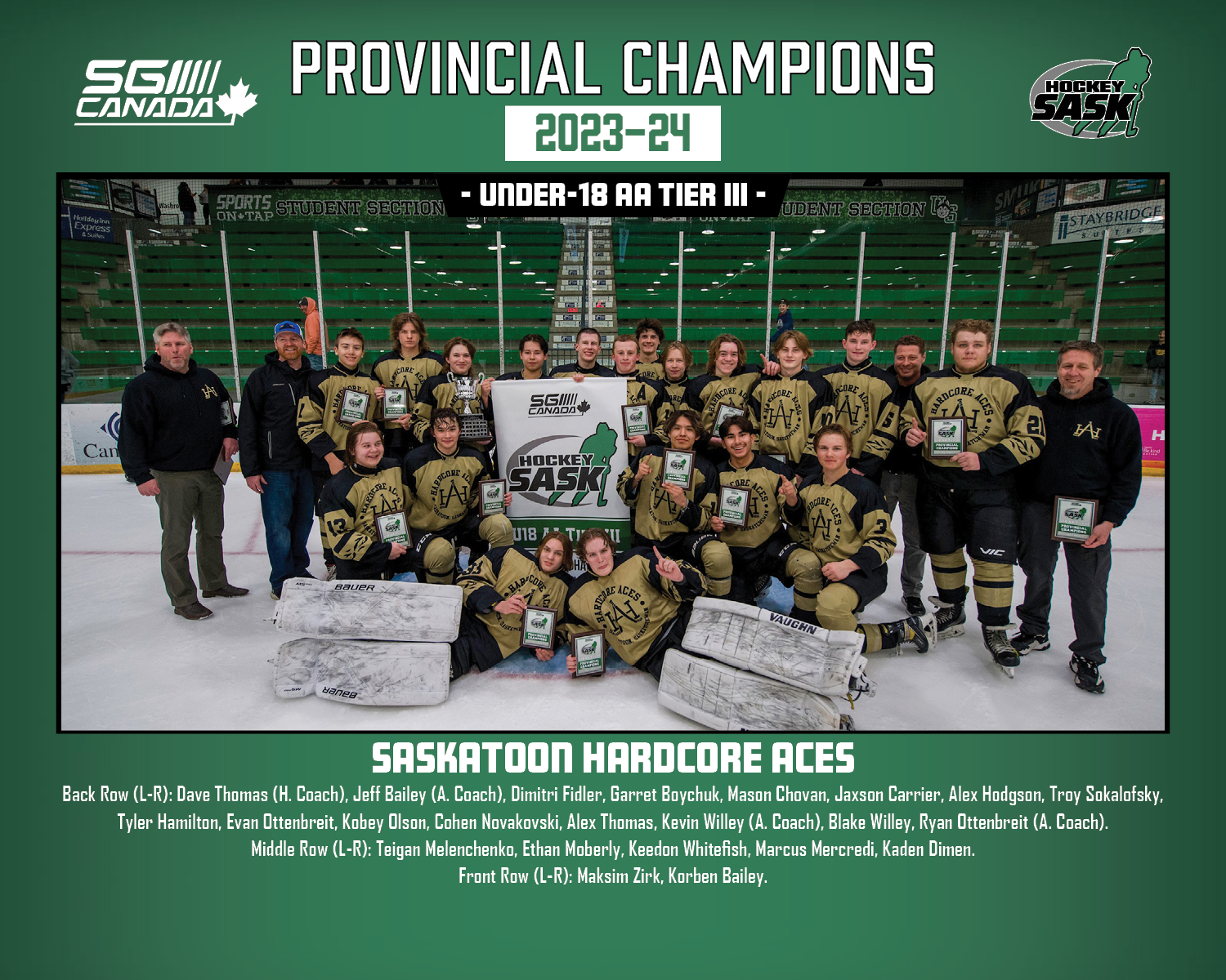 Provincial Champions « Hockey Saskatchewan